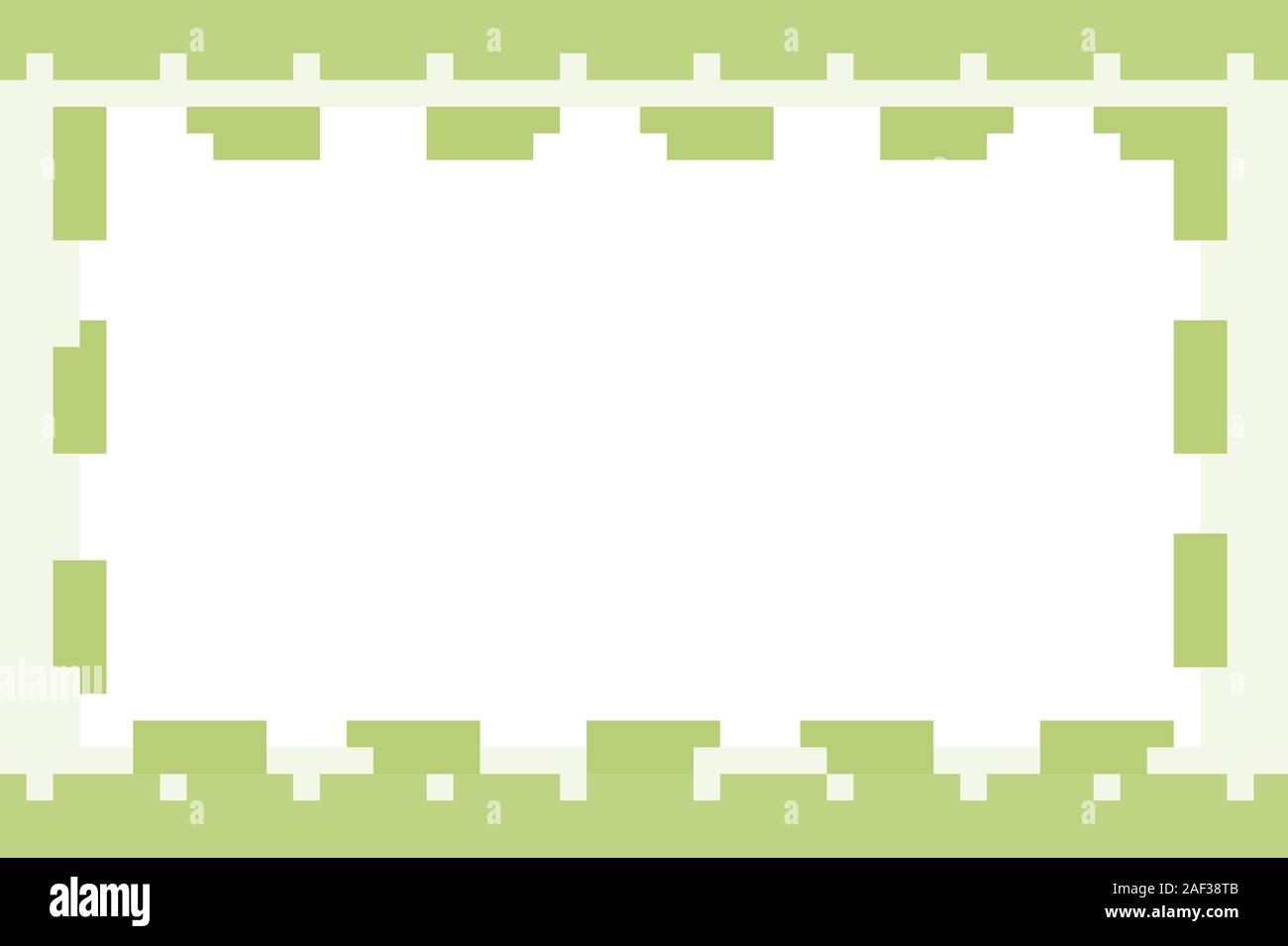 Background template with green dash line illustration Stock Vector ...