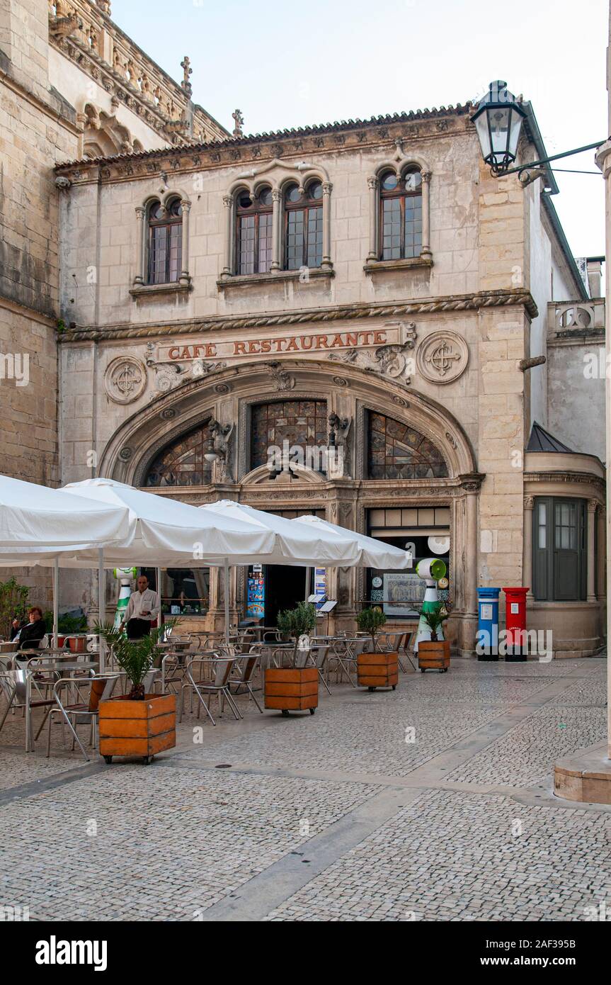 Exterior of Cafe Santa Cruz is adjoining the Santa Cruz Monastery ...