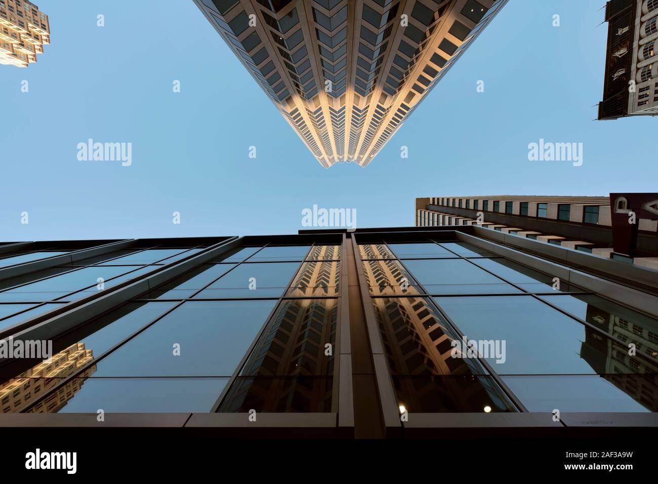 Reflections of 555 California Street. It is a 52-story 779 ft (237 m ...