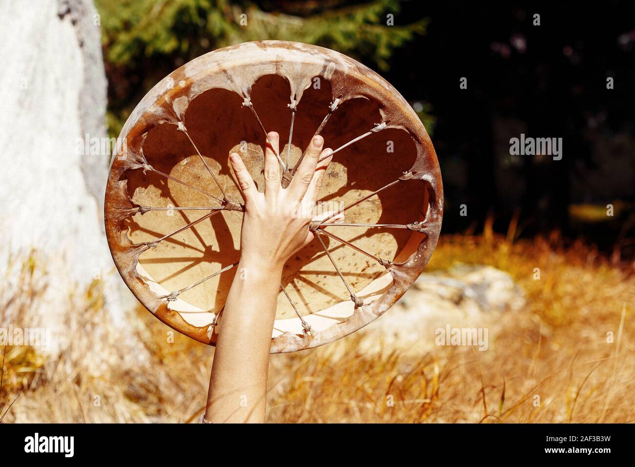 Shaman in trance hi-res stock photography and images - Alamy