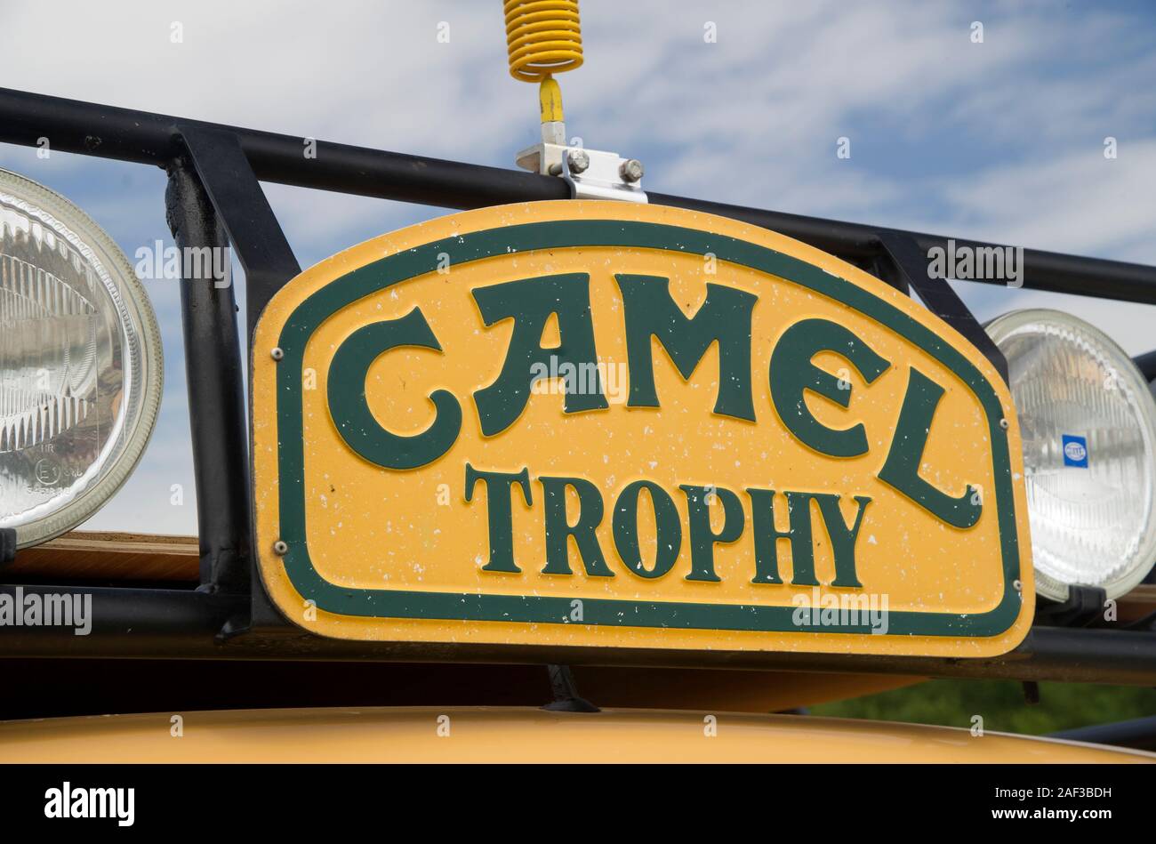 Camel Trophy 1997 Mk1 Land Rover Discovery off roader Stock Photo - Alamy