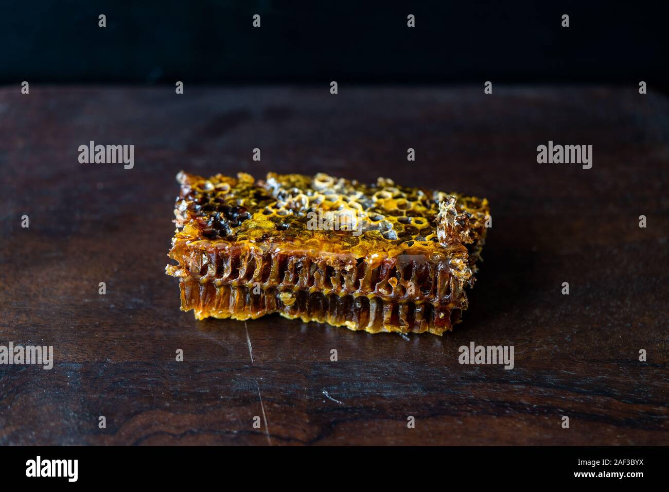 Karakovan Honeycomb / Dark Black Organic Turkish Honey. Ready to Eat ...