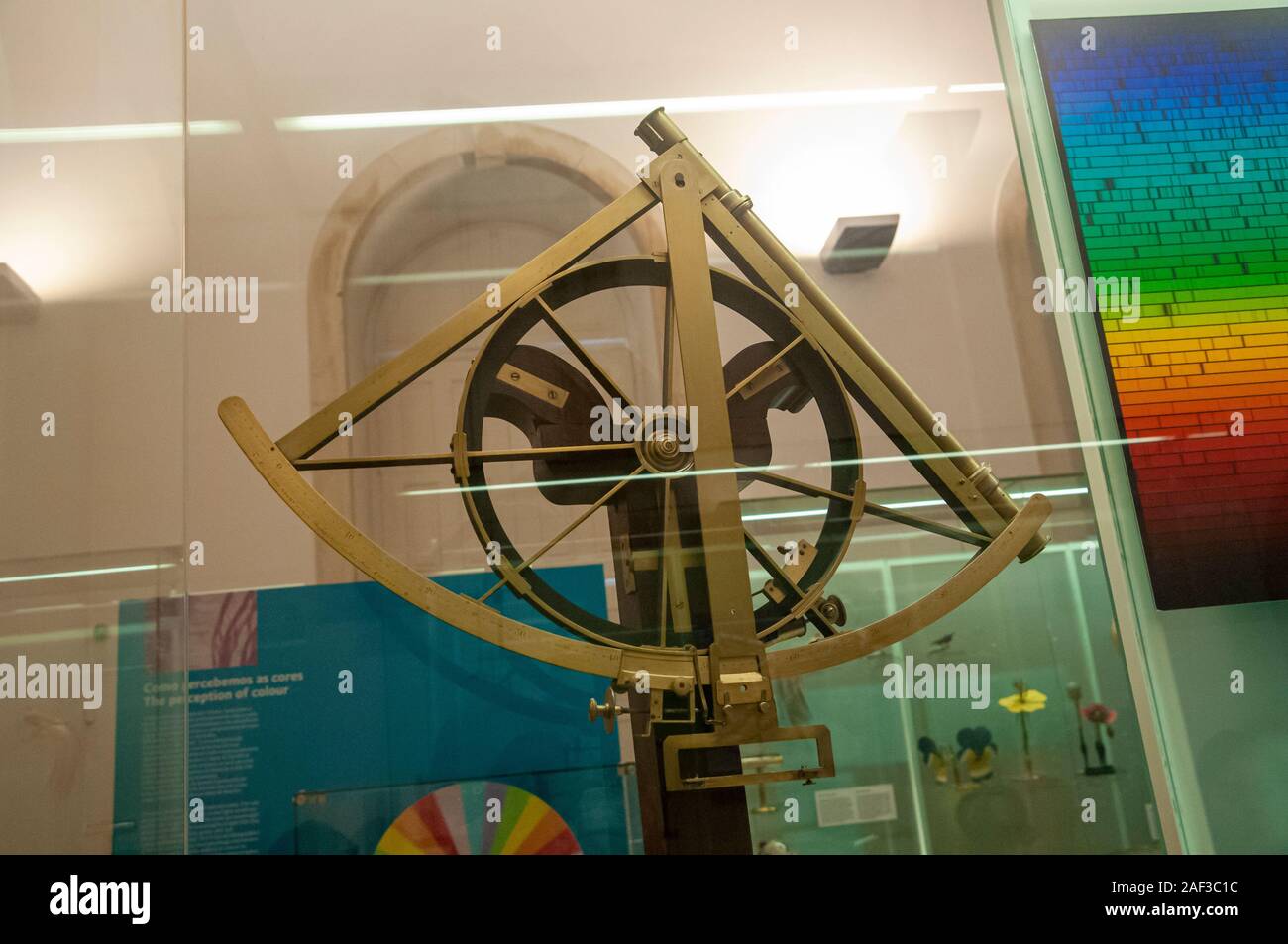 Sextant on display in the Old Chemistry laboratory (Now a museum) at ...