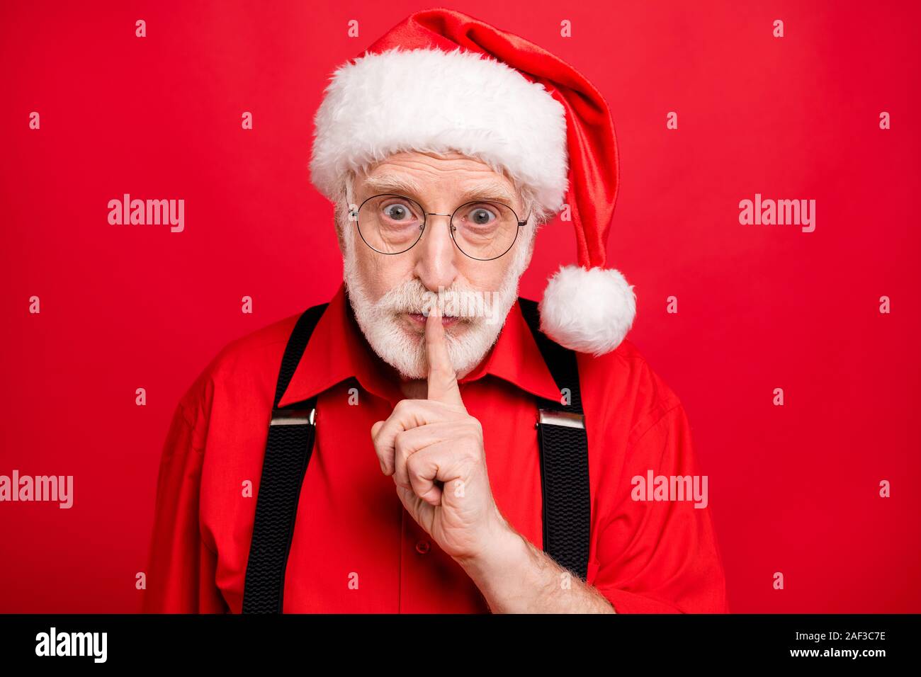 Santa shush hi-res stock photography and images - Alamy