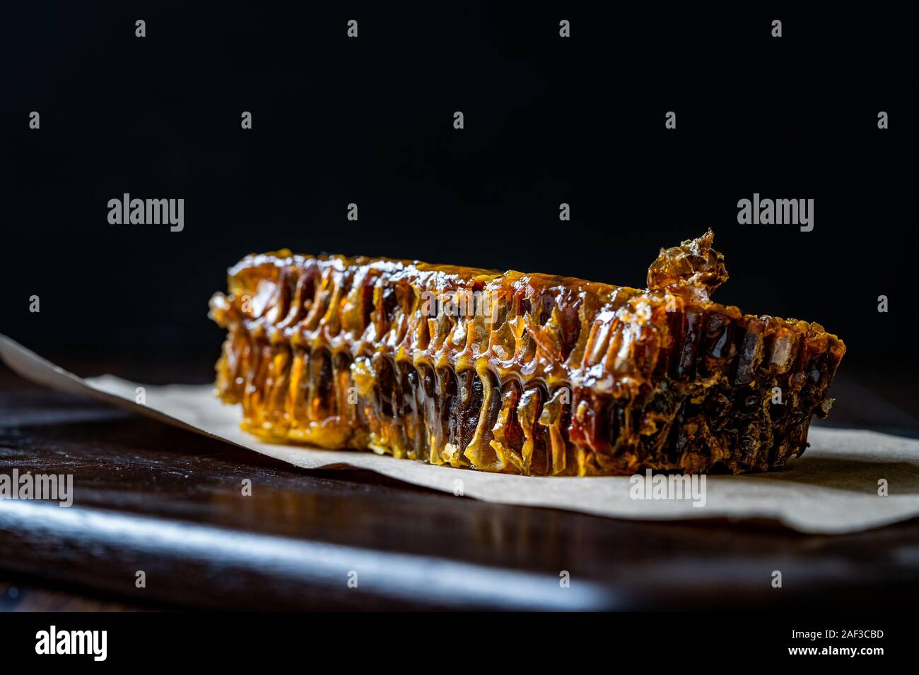 Karakovan Honeycomb / Dark Black Organic Turkish Honey. Ready to Eat ...