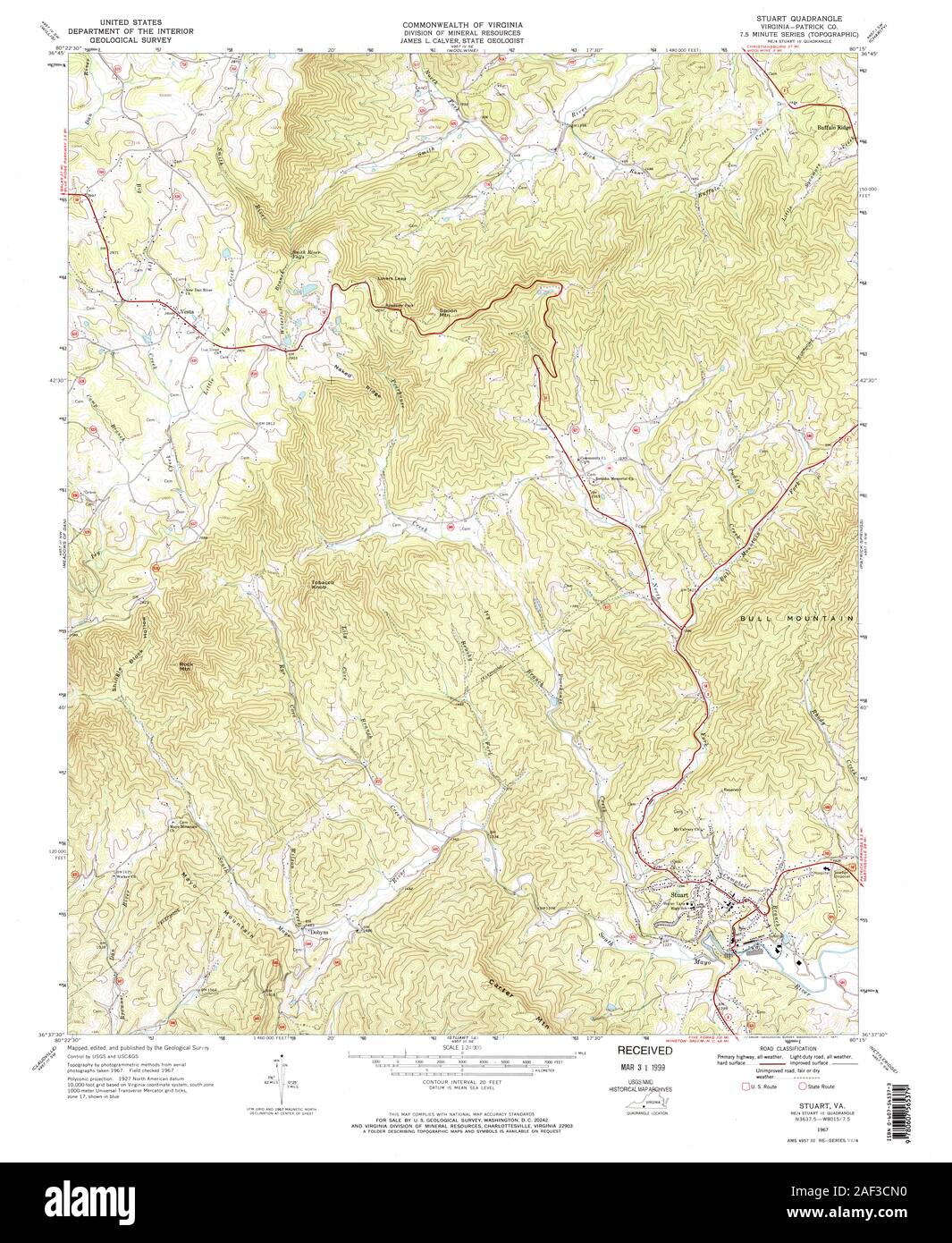 VA Stuart 186861 1967 24000 Stock Photo - Alamy