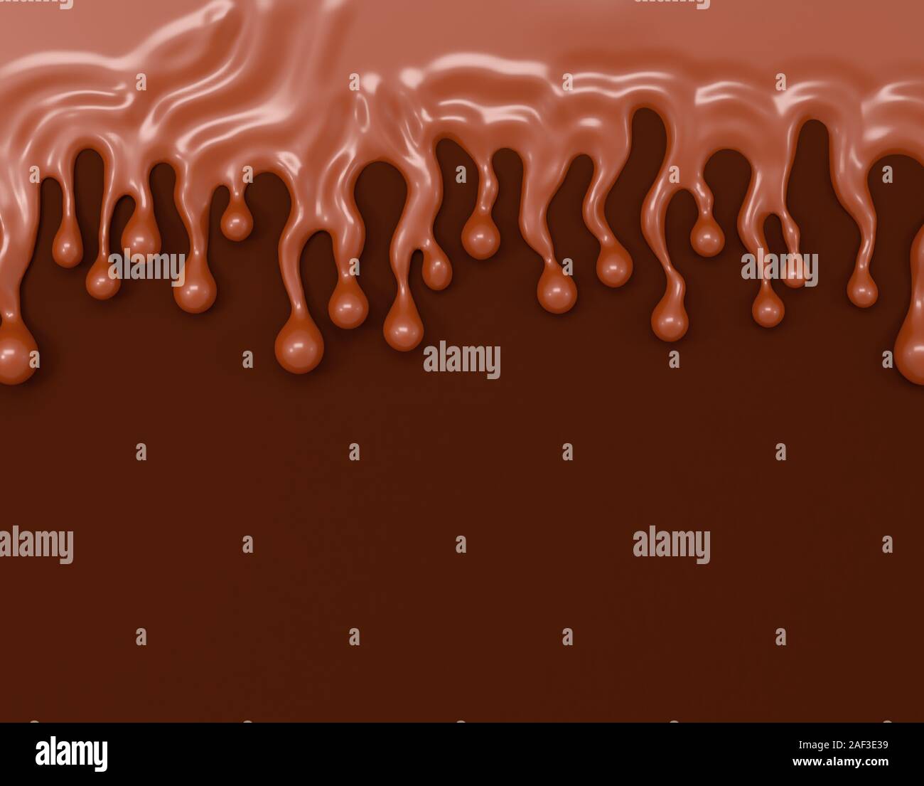 Beautiful chocolate background. 3d rendering, 3d illustration Stock ...