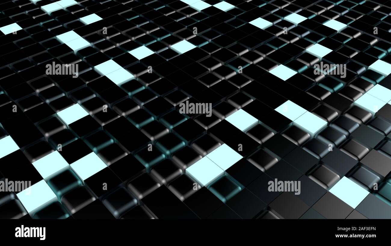 black metal background with hexagons.3d rendering, 3d illustration ...