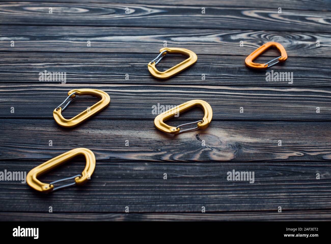 Simple but effective design. Isolated photo of climbing equipment ...