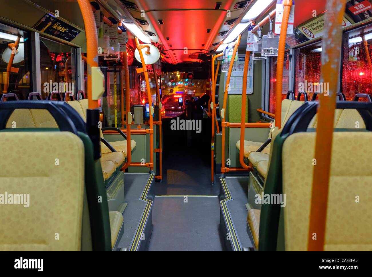Singapore bus interior hi-res stock photography and images - Alamy