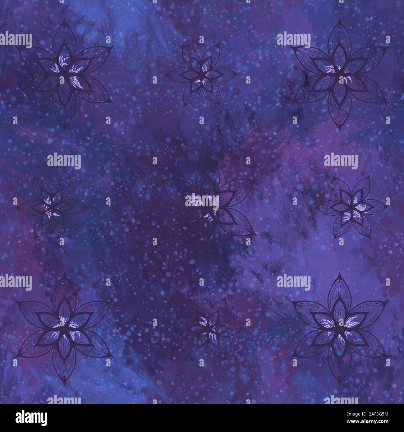 Seamless purple pattern hi-res stock photography and images - Alamy