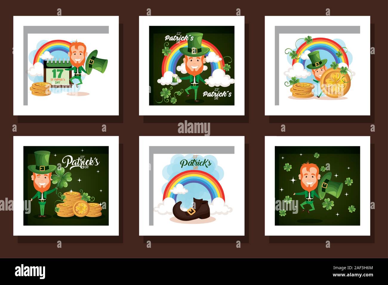 bundle of st patricks day with icons Stock Vector Image & Art - Alamy
