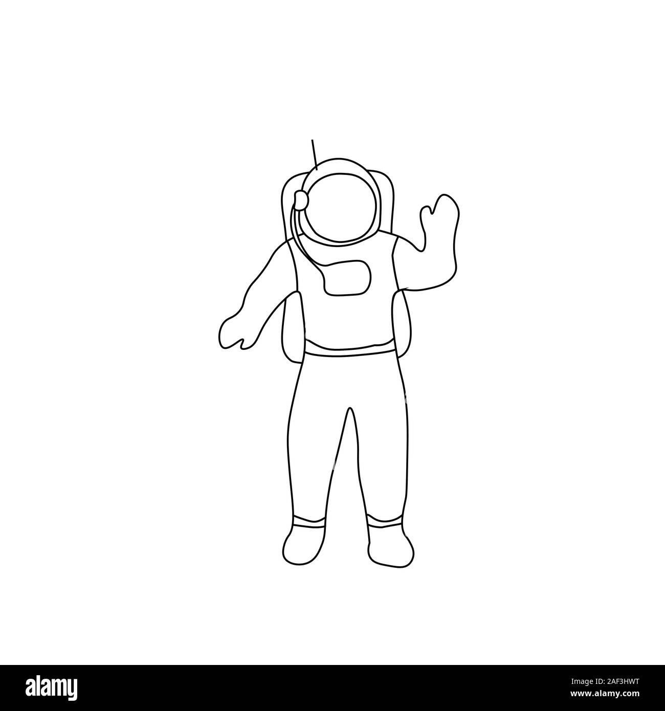 Astronaut Outline