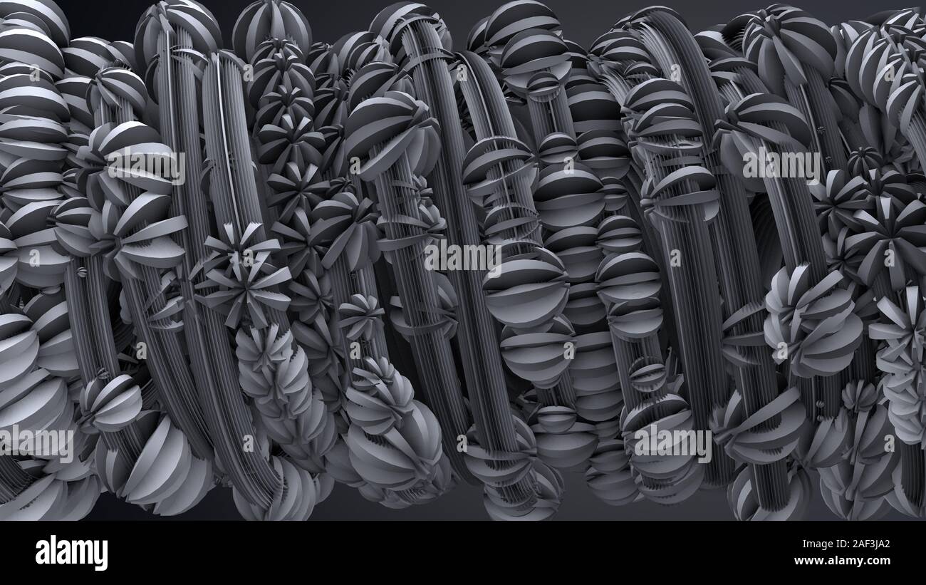 Abstract gray background. 3d rendering, 3d illustration Stock Photo - Alamy