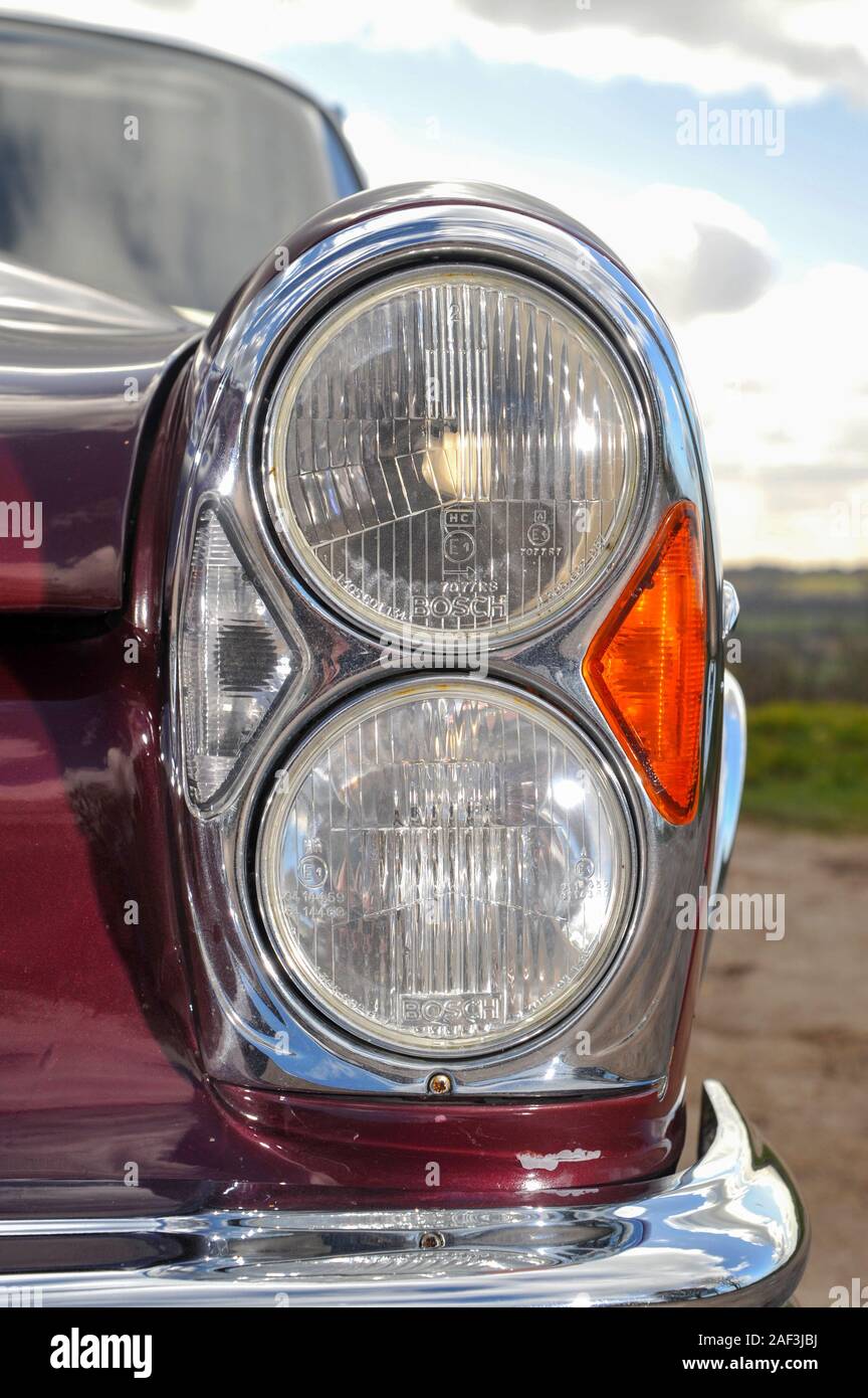 Mercedes pillarless coupe hi-res stock photography and images - Alamy
