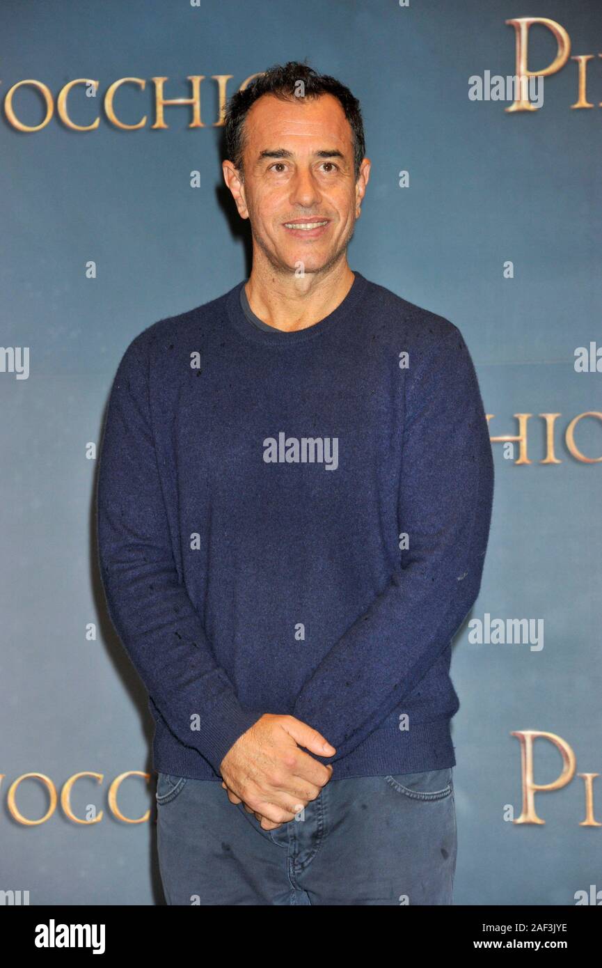 Roma, Italy. 12th Dec, 2019. Roma, Photocall del film Pinocchio ...