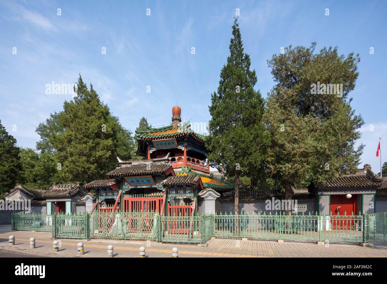 The Niujie Mosque or Ox Street Mosque, Beijing, China Stock Photo - Alamy