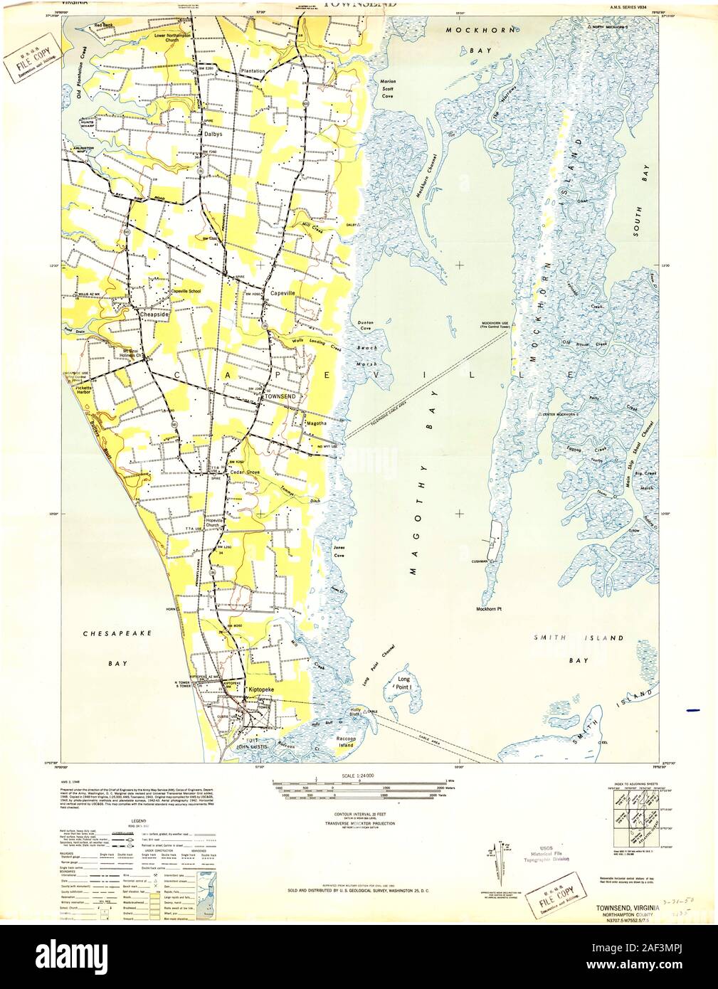 Map of townsend Cut Out Stock Images & Pictures - Alamy