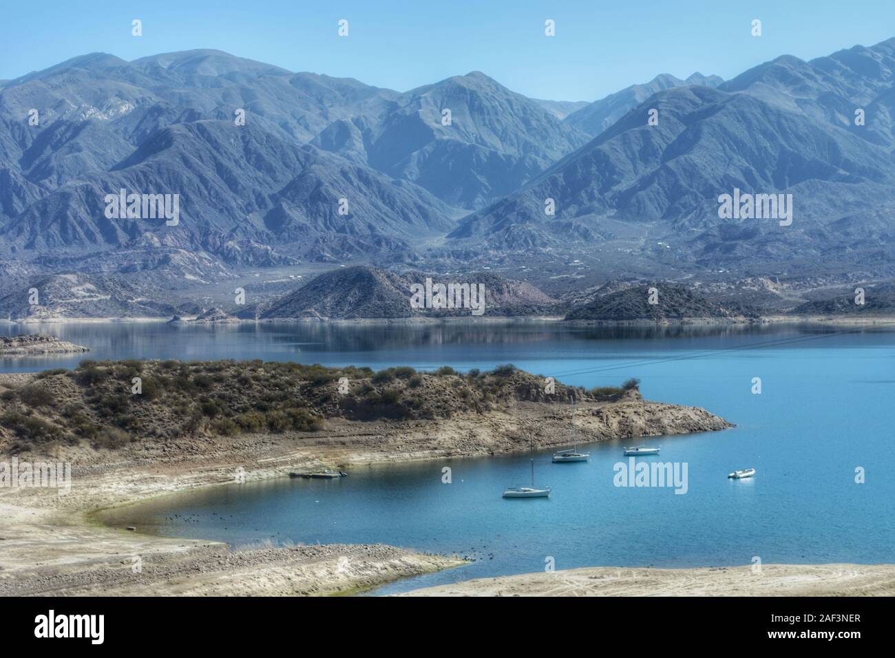 Potrerillos lake hi-res stock photography and images - Alamy
