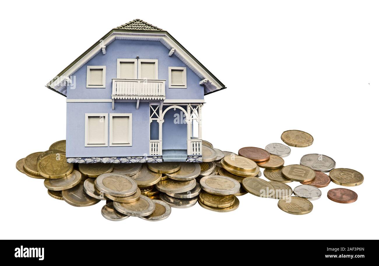House and money Stock Photo - Alamy