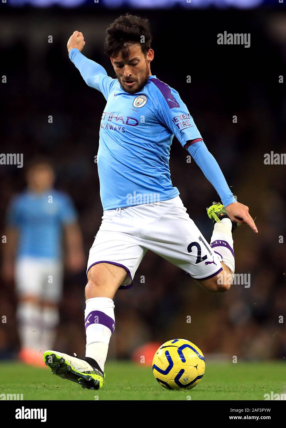 Manchester City's David Silva during the Premier League match at the ...