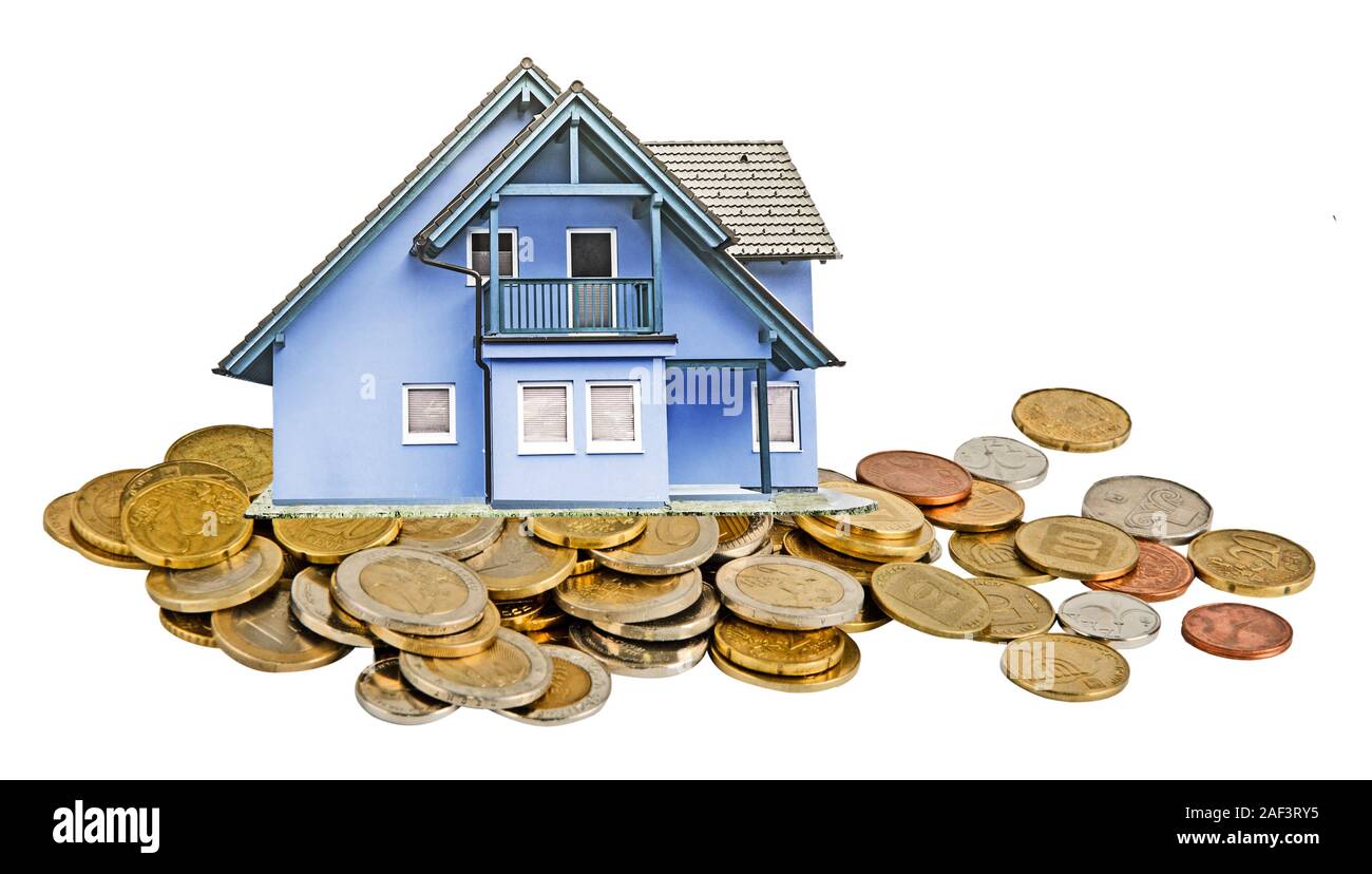 House and money Stock Photo - Alamy