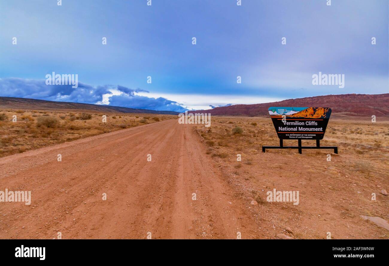 Blm road hi-res stock photography and images - Alamy