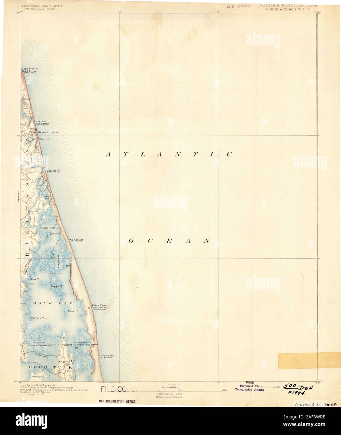 Virginia beach va map hi-res stock photography and images - Alamy