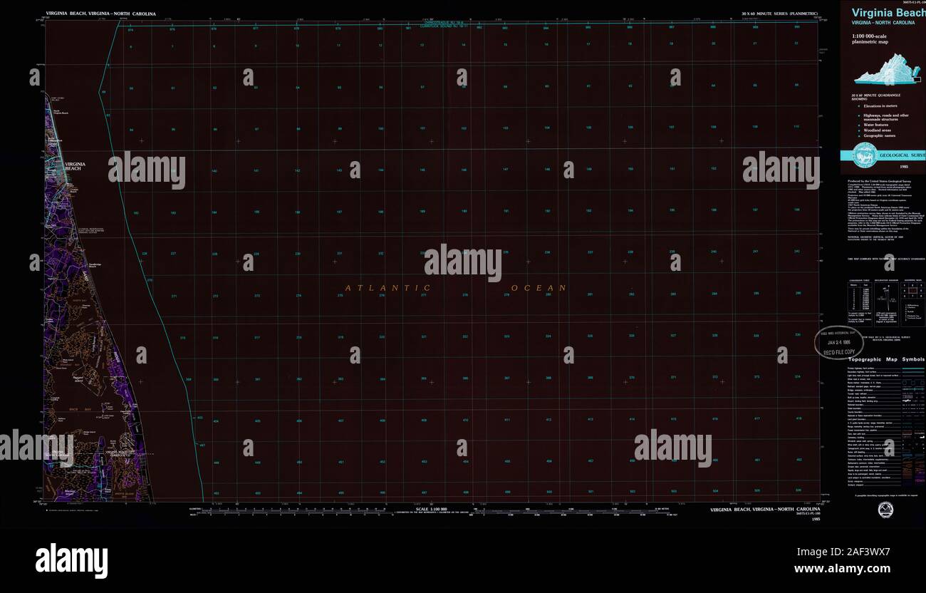 Virginia beach 1985 hi-res stock photography and images - Alamy