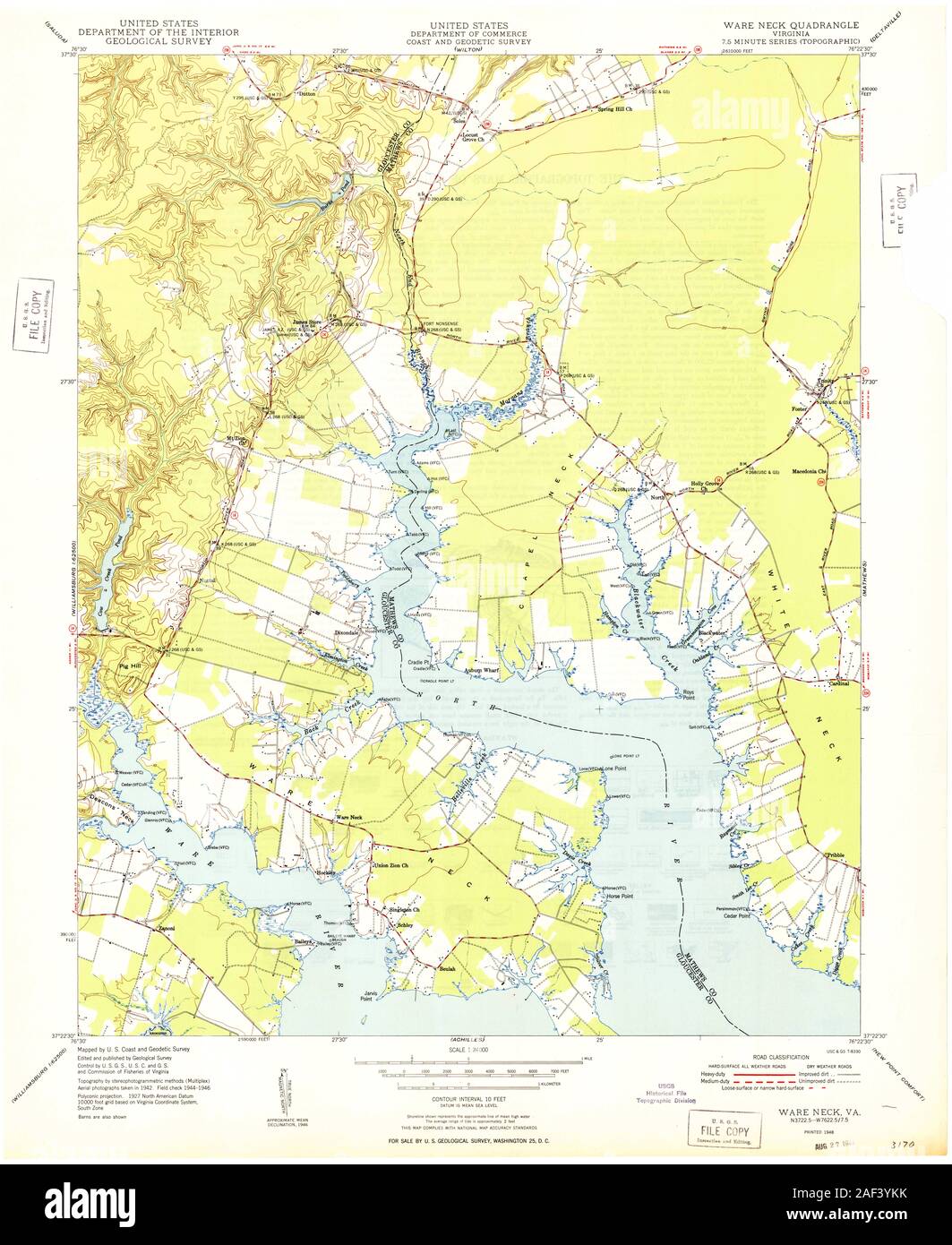 Map of ware Cut Out Stock Images & Pictures - Alamy