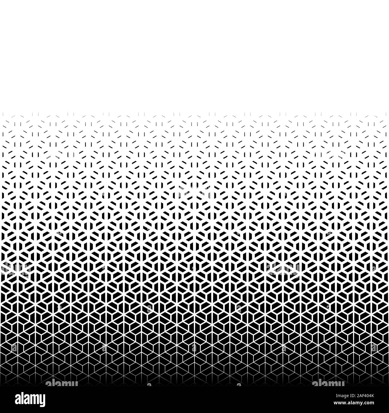 Geometric pattern of black figures on a white background.Seamless in ...