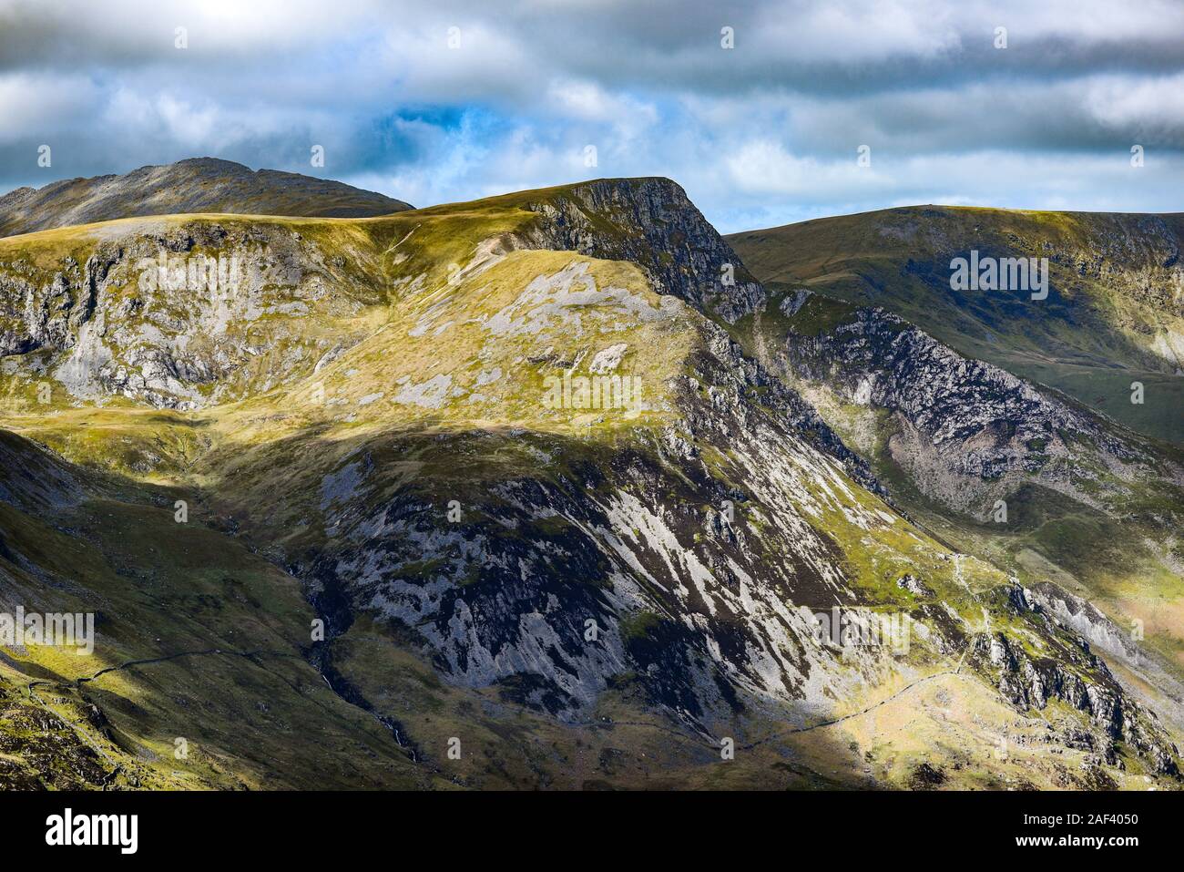 Snowdonia park landscape in England Stock Photo - Alamy