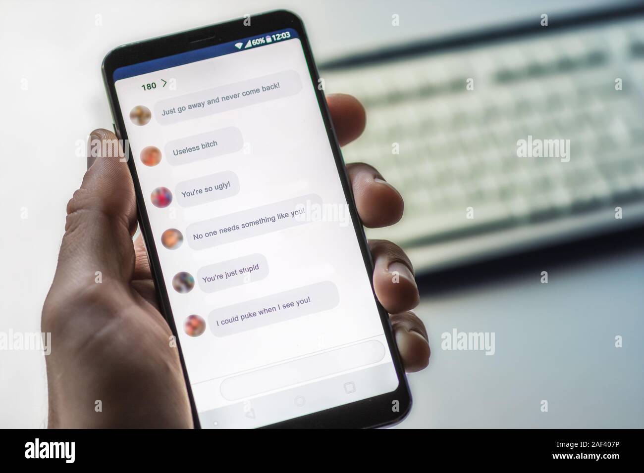 Reasons of populist comments represented by a comment column of a ...