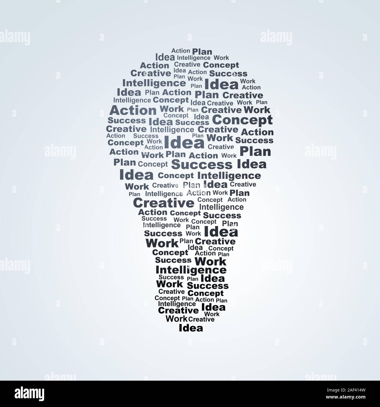 Intelligence lamp idea hi-res stock photography and images - Alamy