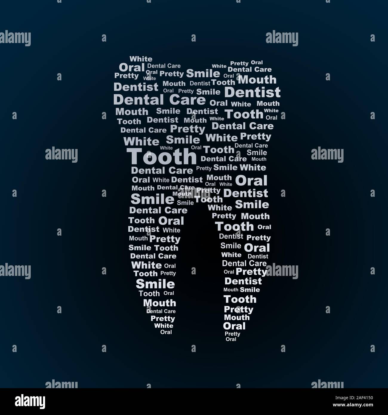 Tooth of Words Stock Photo - Alamy