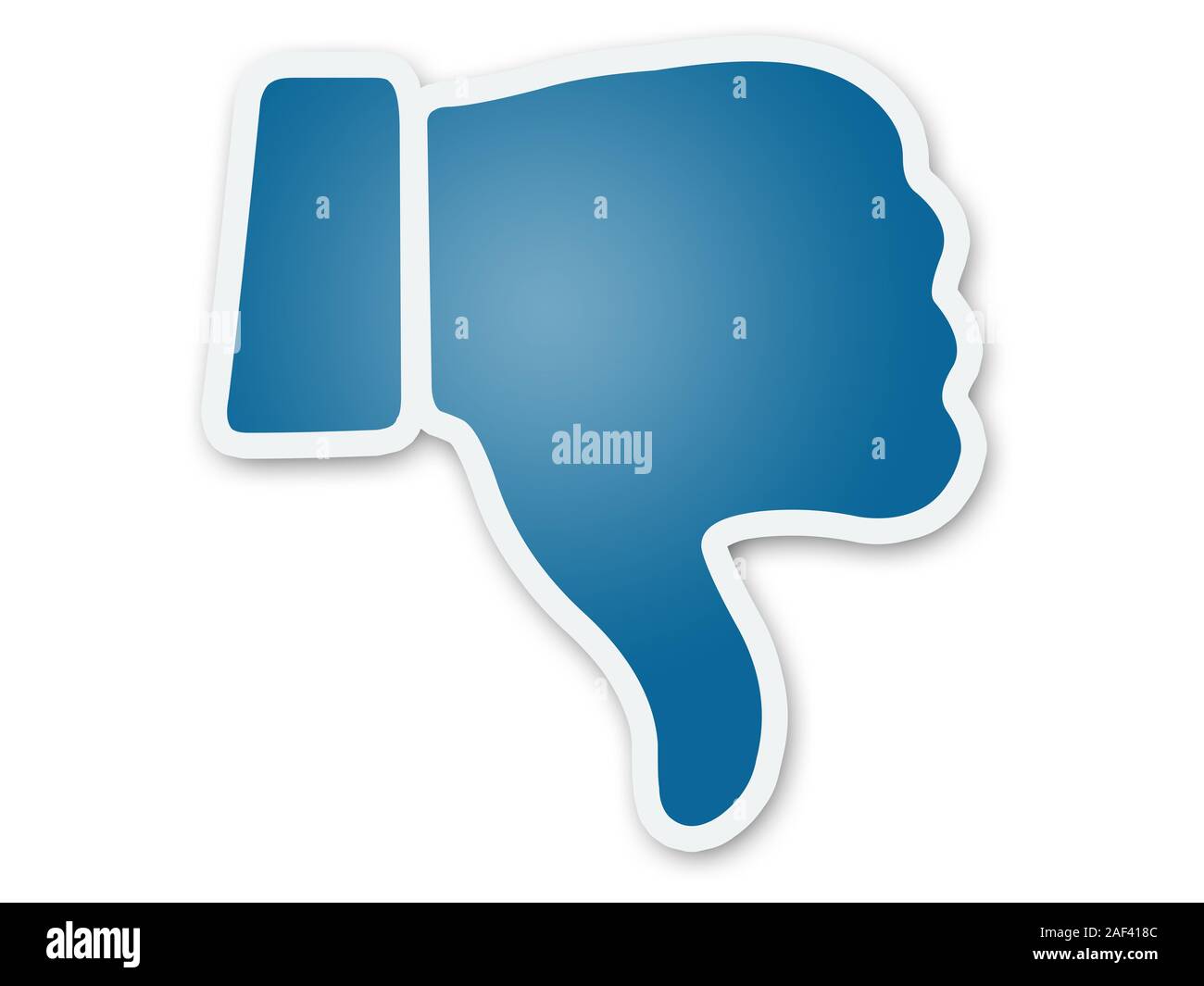 Thumbs down emoji Cut Out Stock Images & Pictures - Alamy
