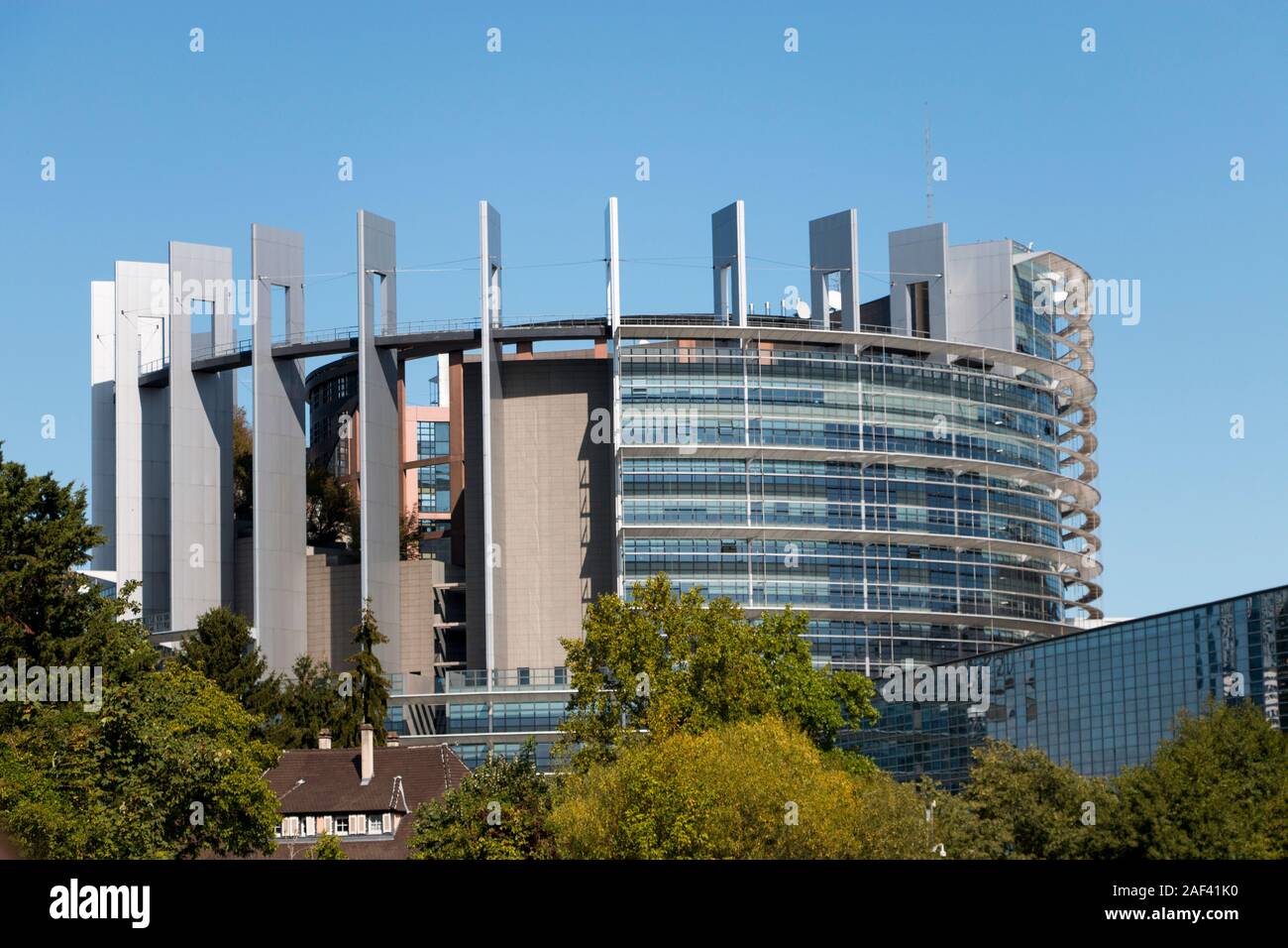 Louise Weiss Strasbourg High Resolution Stock Photography and Images ...