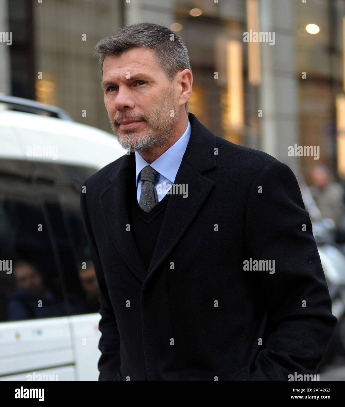 Milan, Zvonimir Boban in the center Zvonimir Boban former Croatian ...
