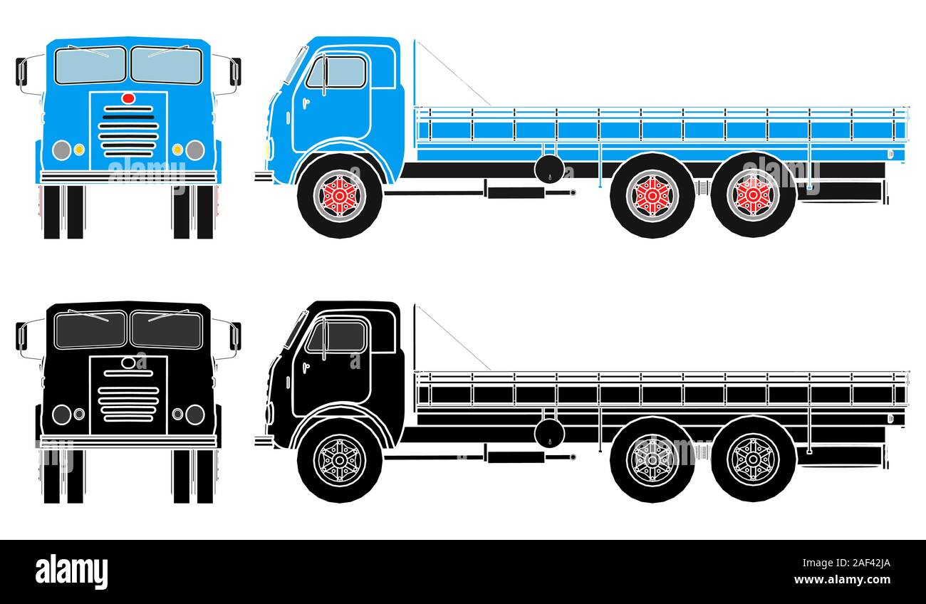 Car without tire Stock Vector Images - Alamy