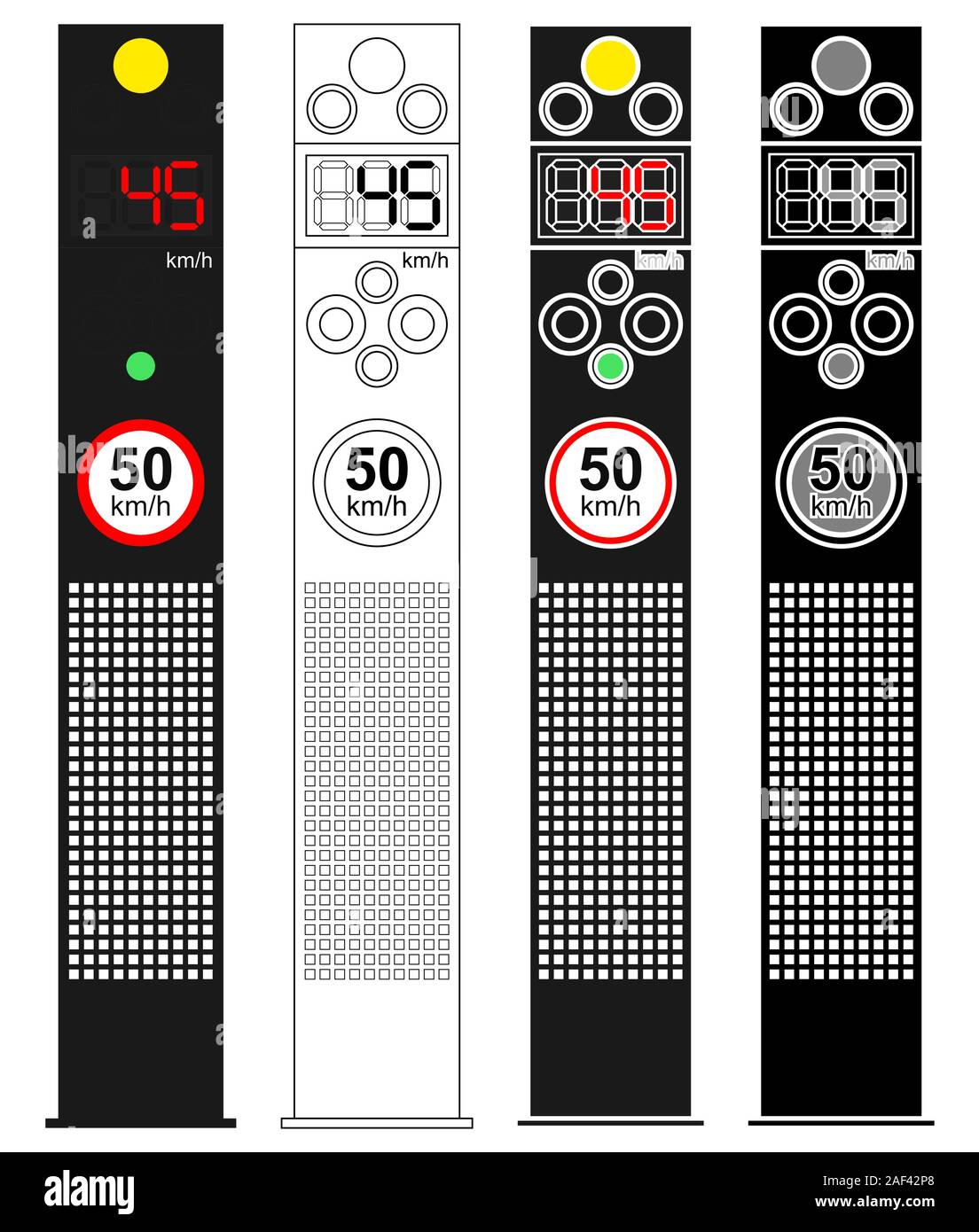 Police mobile safety camera Stock Vector Images - Alamy