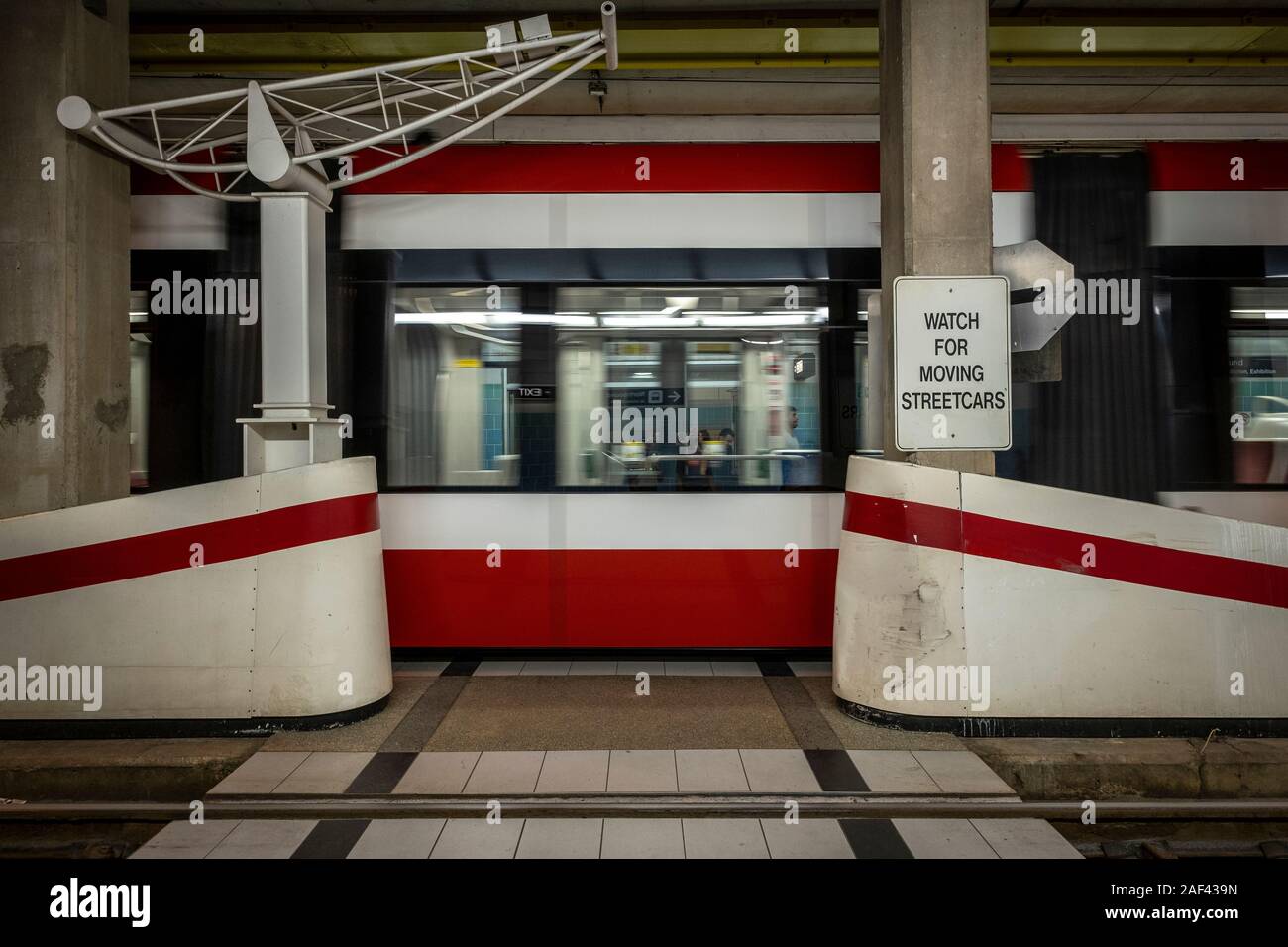 Inside toronto subway train hi-res stock photography and images - Alamy