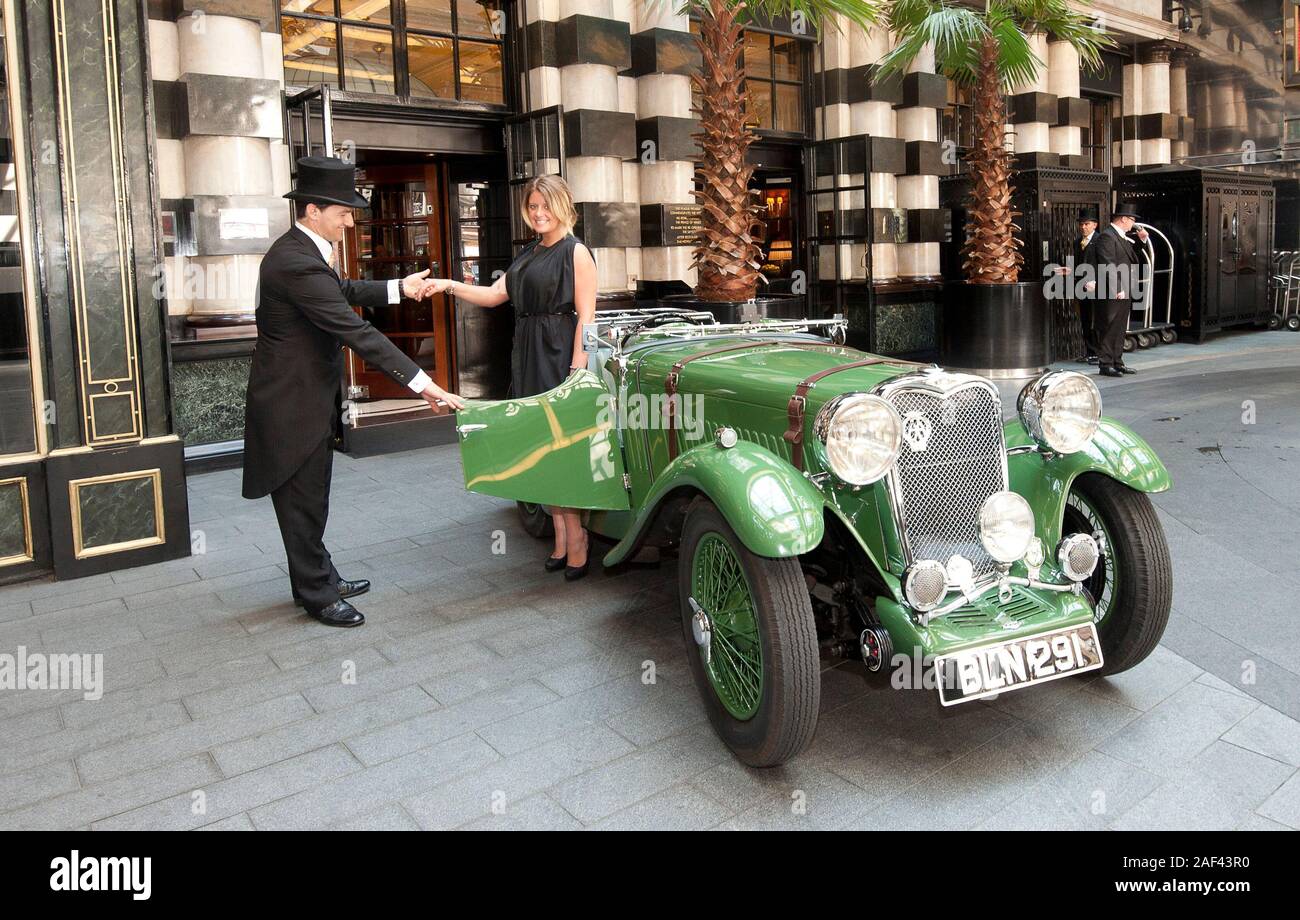 The 'Singer' Le Mans sports which won Gold in the Olympic Motor Rally ...