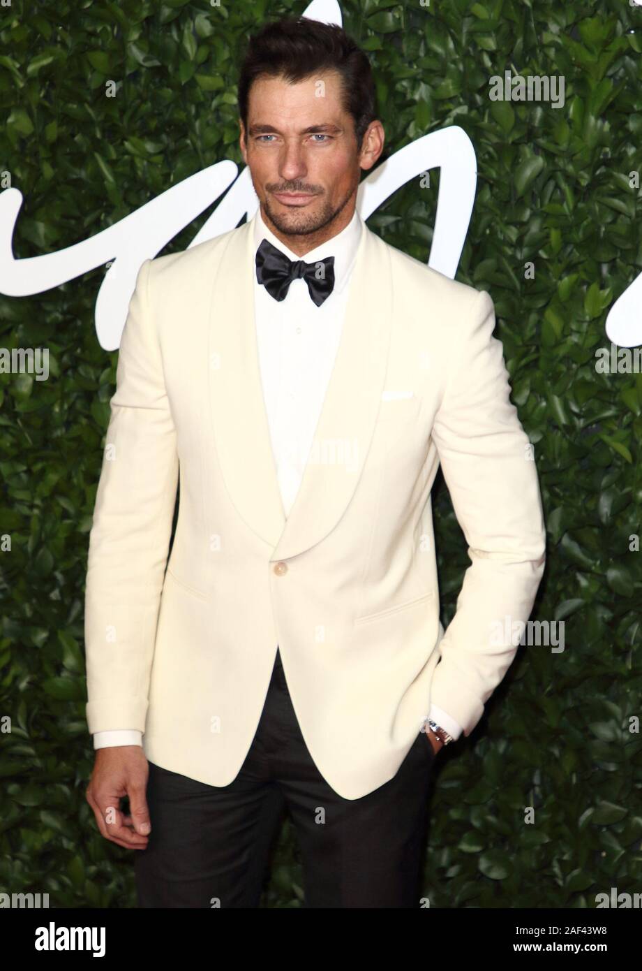 London, UK. David Gandy at the Fashion Awards 2019, at Royal Albert ...