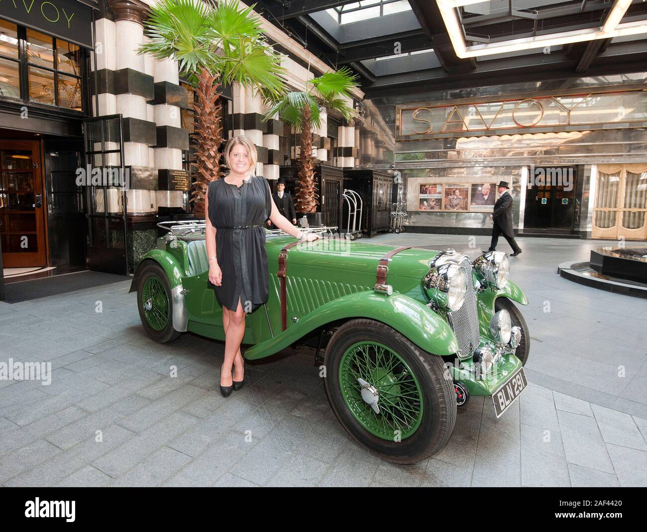 The 'Singer' Le Mans sports which won Gold in the Olympic Motor Rally ...