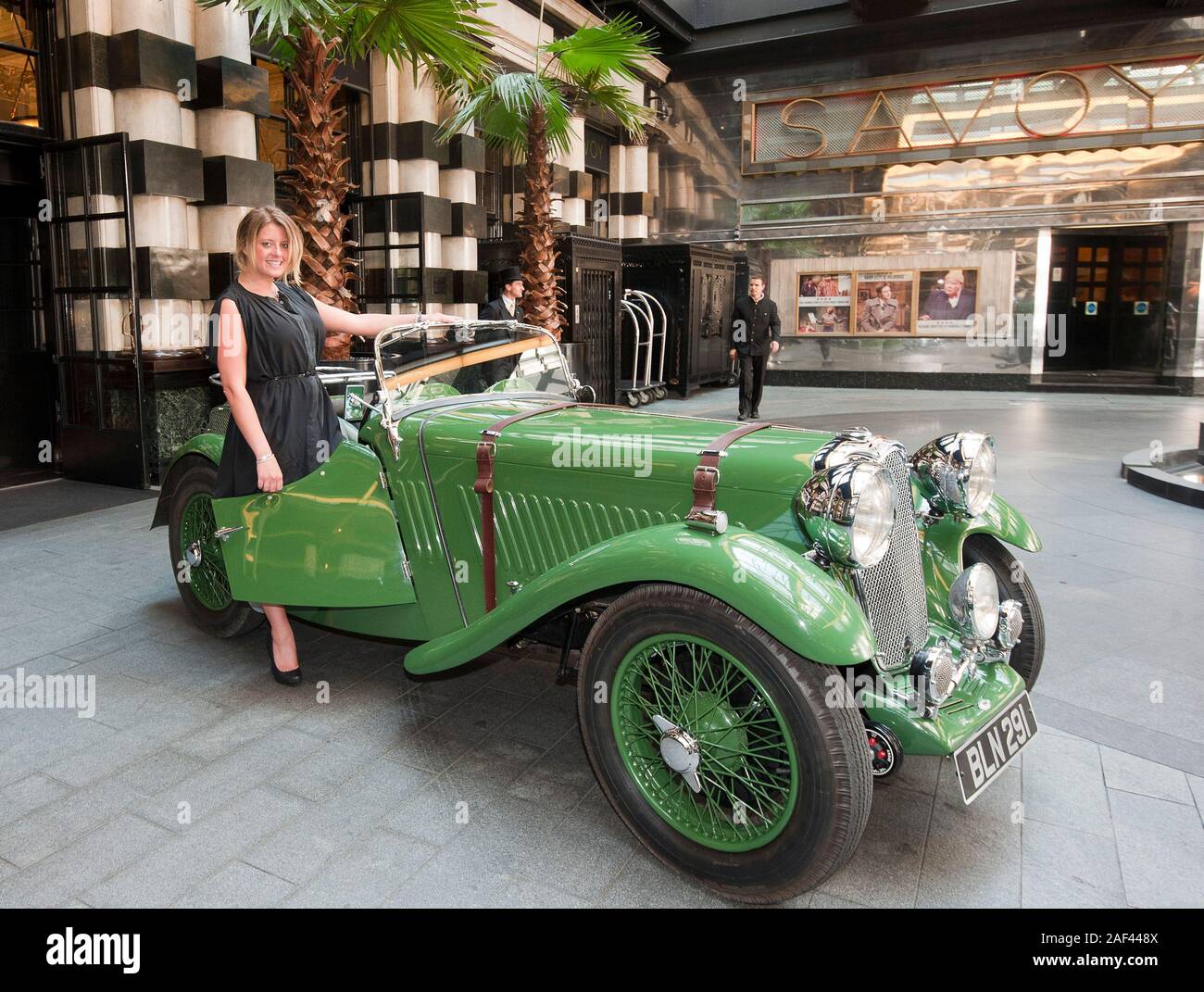 The 'Singer' Le Mans sports which won Gold in the Olympic Motor Rally ...