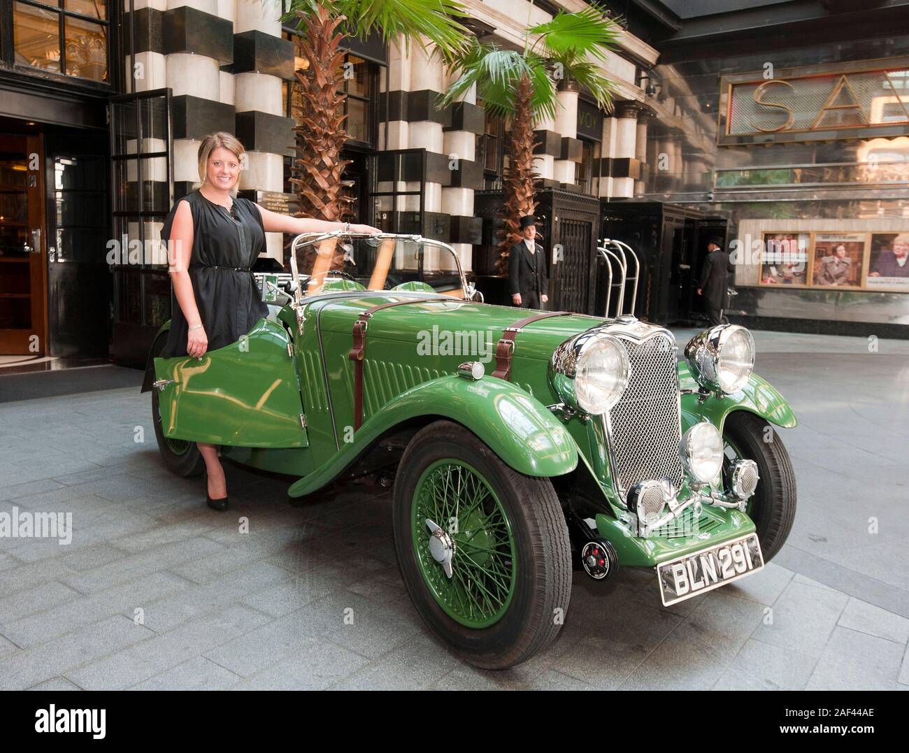 The 'Singer' Le Mans sports which won Gold in the Olympic Motor Rally ...