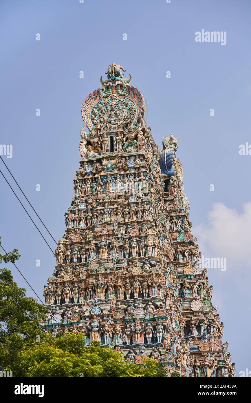 Meenakshi amman hi-res stock photography and images - Alamy