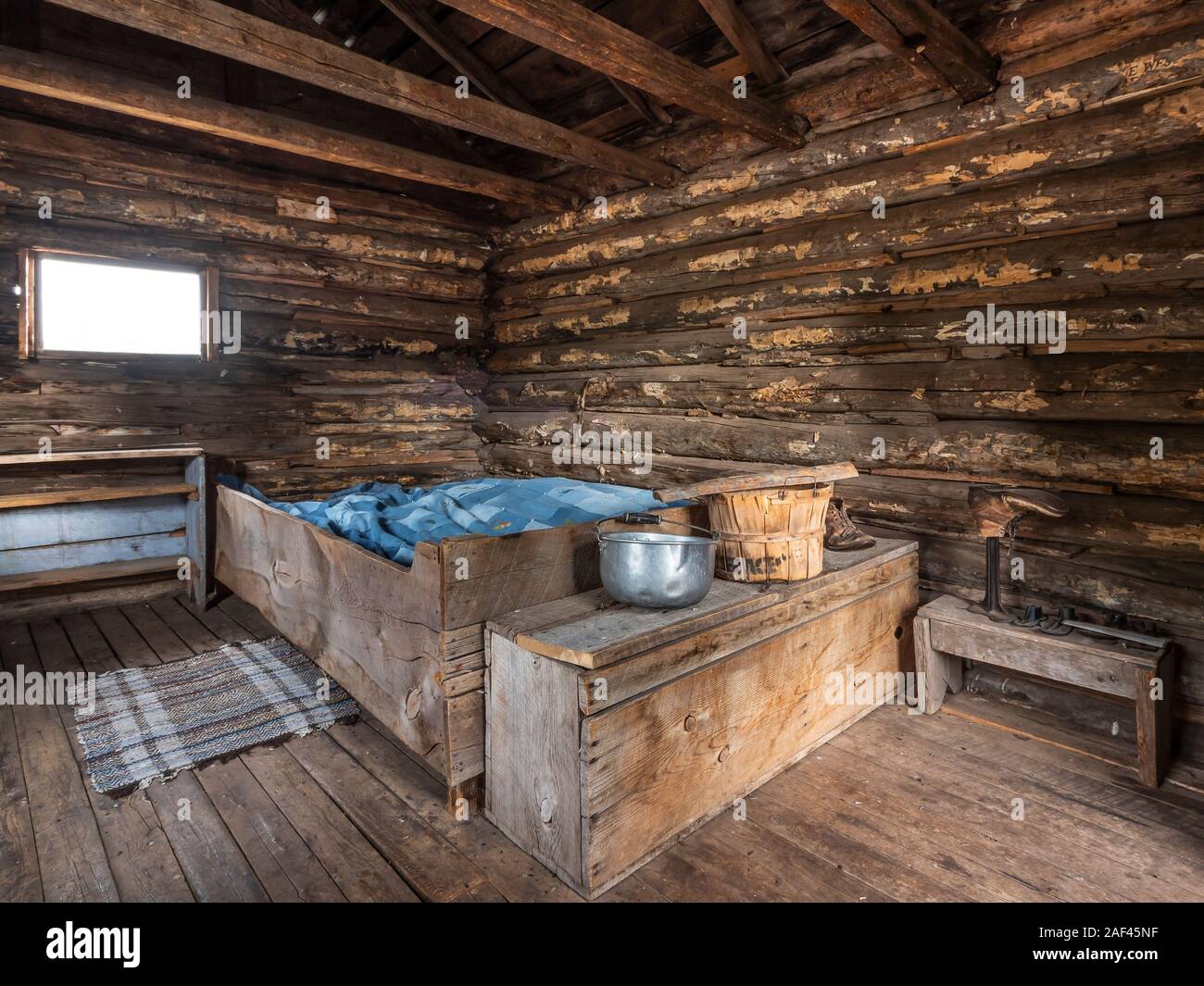 Inside One Room Cabin Son Builds Modern Dream Cabin From Recycled