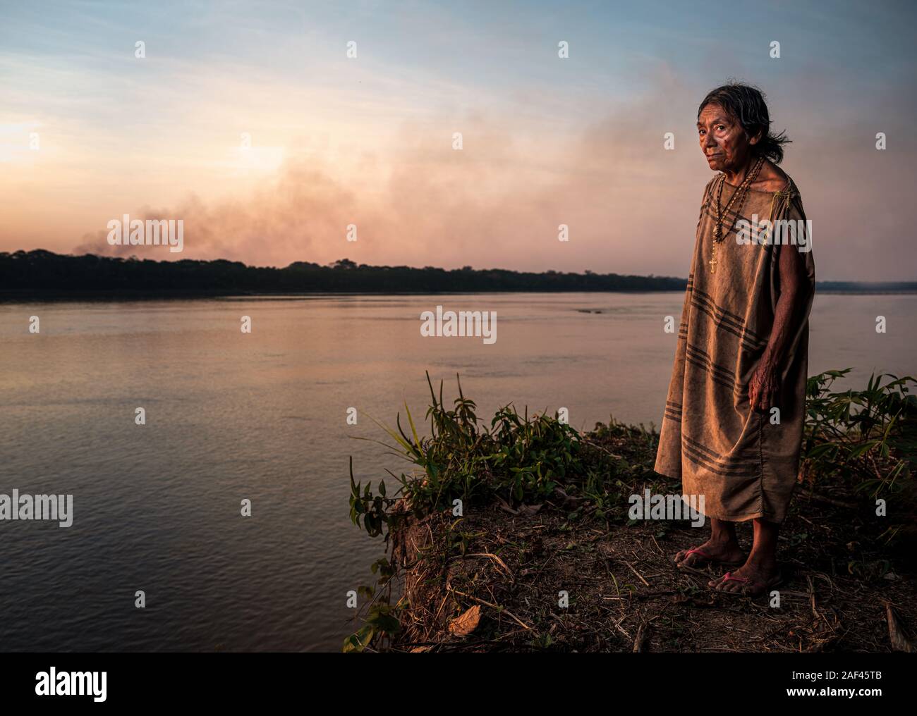 Peru amazon tribe hi-res stock photography and images - Alamy
