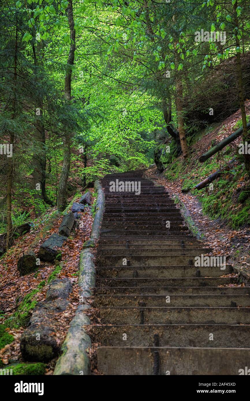 Beautiful scenery stone stairway ancient hi-res stock photography and ...